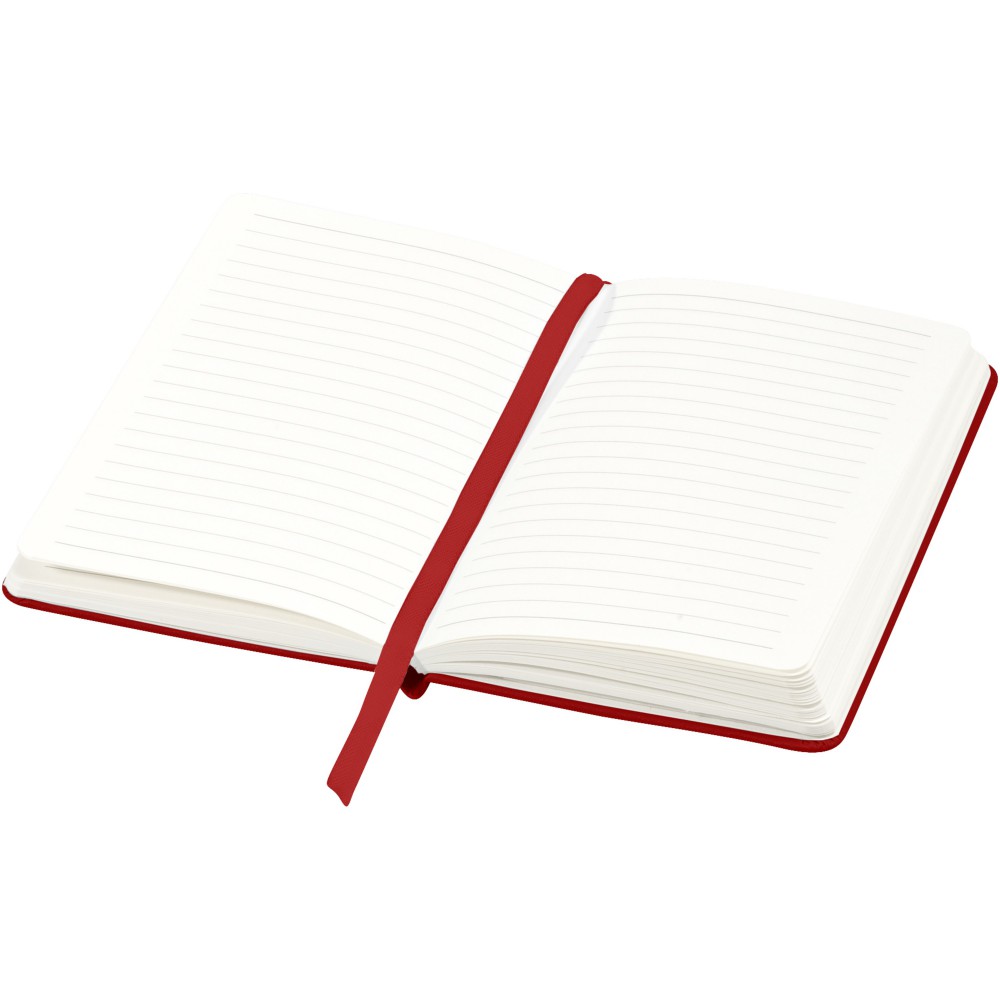 Printed Classic A6 hard cover pocket notebook, Red (Notebooks)