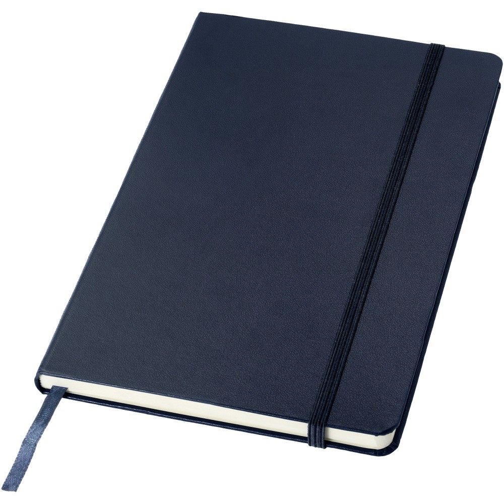 Classic office notebook, navy blue (notepad) - Reklámajándék.hu Ltd.