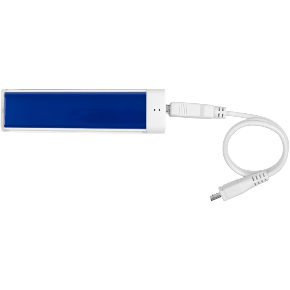Printed Flash 2200 mAh power bank, Royal blue (Powerbanks)