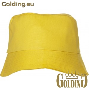 Printed Cotton sun hat Felipe, yellow (Hats)