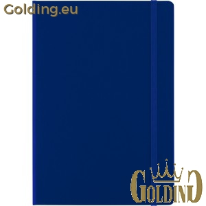 Printed Cardboard notebook Chanelle, blue (Notebooks)